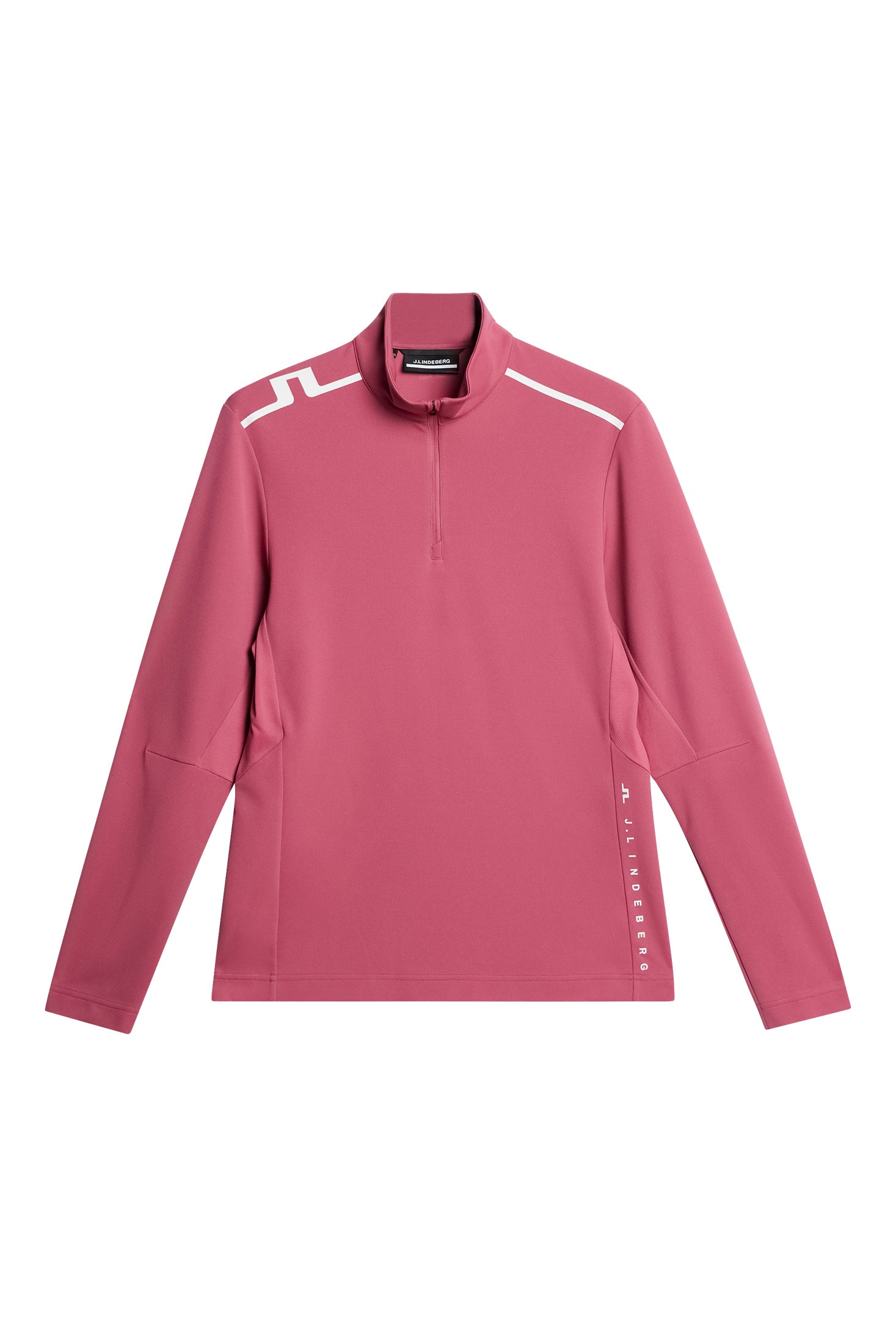 Leon Quarter Zip Mid Layer / Rose Wine – J.LINDEBERG