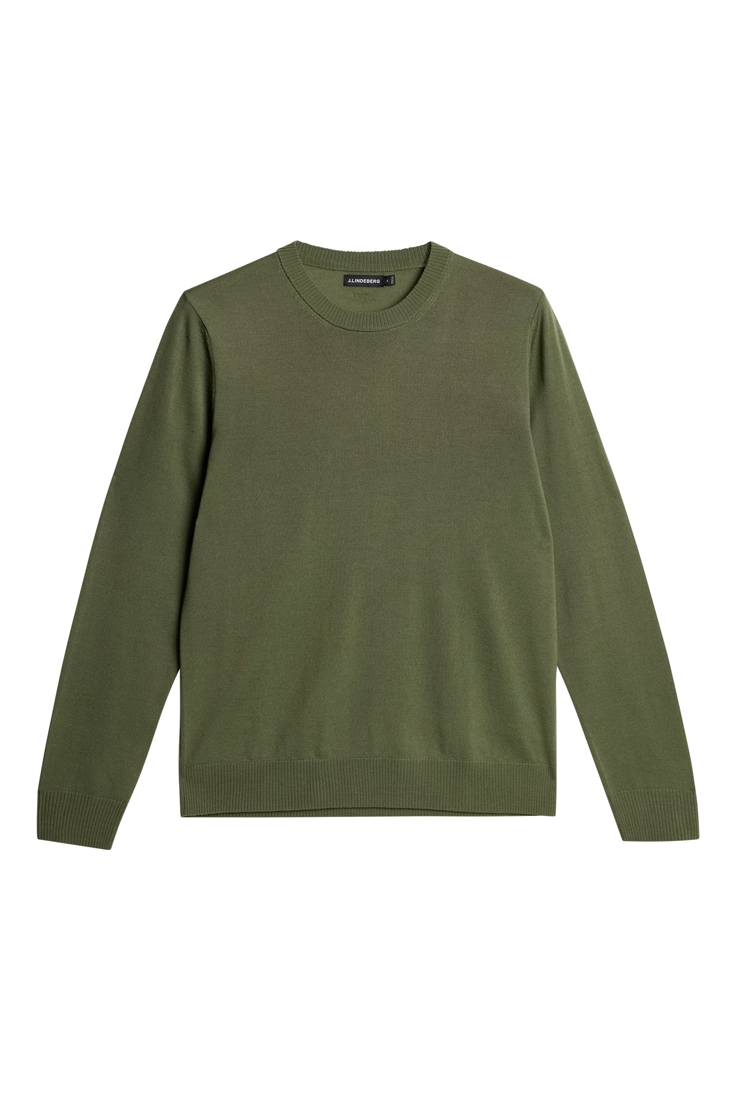 Keane Light Merino Crew Neck / Olivine – J.LINDEBERG