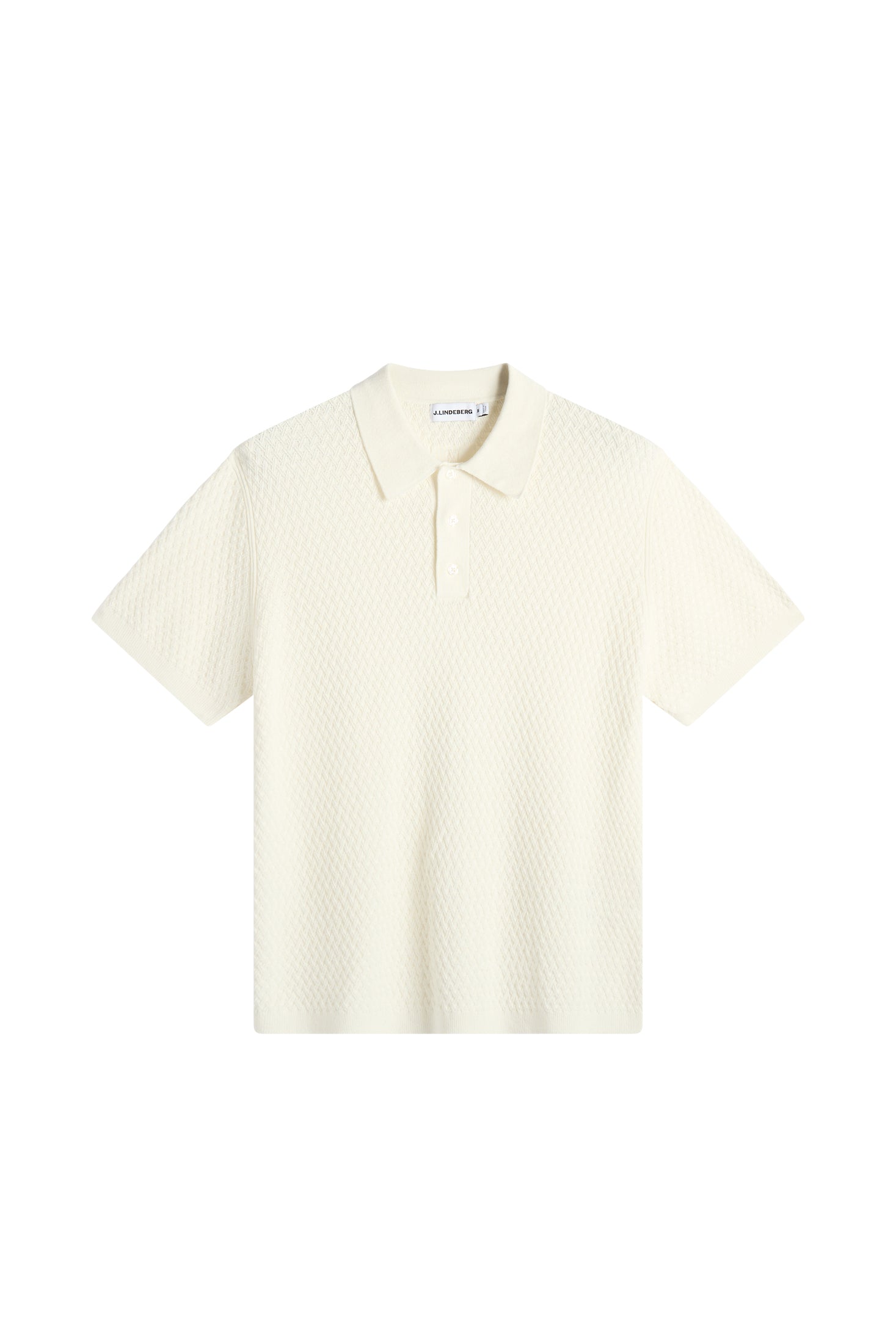 Jacques Structure Knit Polo / Tofu – J.LINDEBERG US