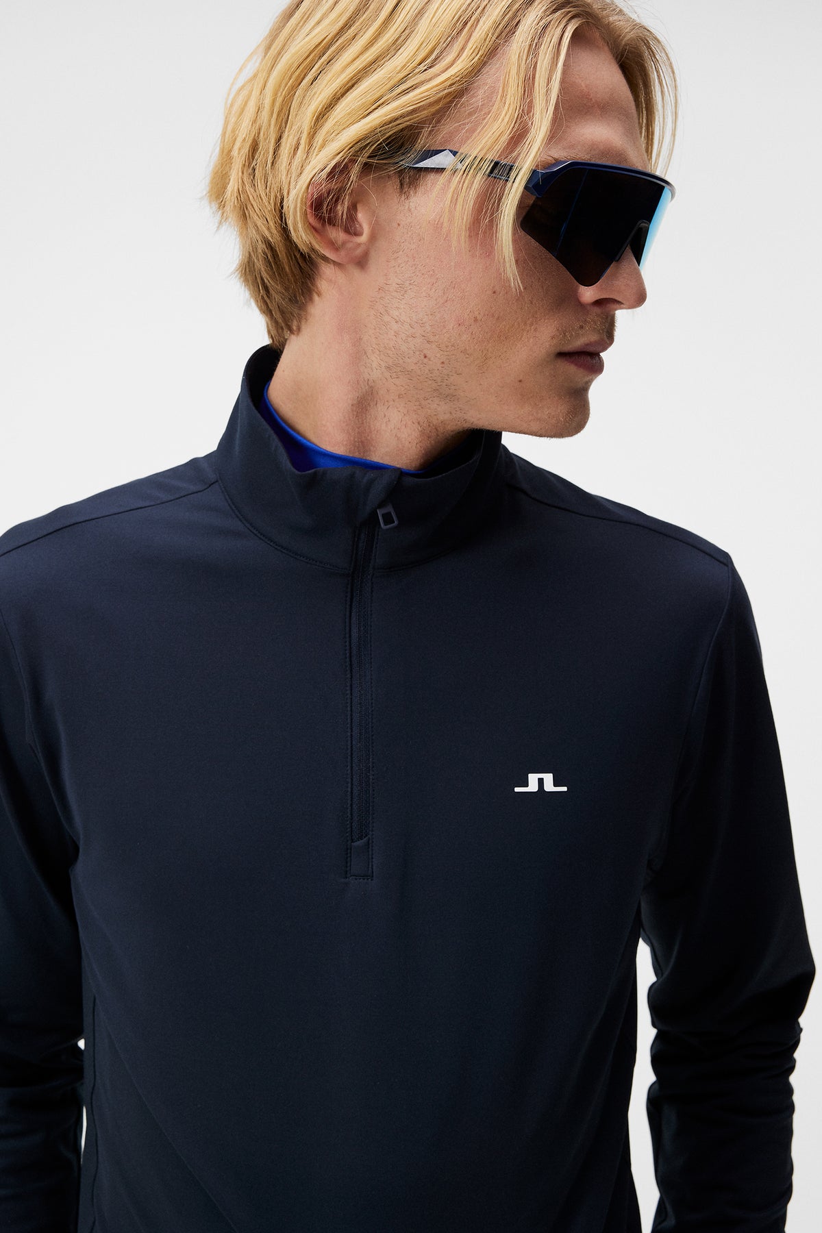 Luke Quarter Zip Mid Layer / JL Navy – J.LINDEBERG