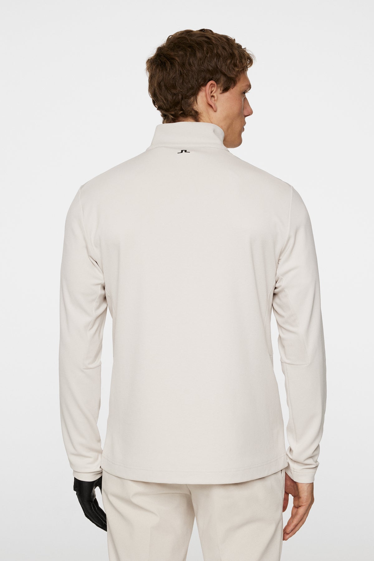 Leon Quarter Zip Mid Layer / Moonbeam – J.LINDEBERG