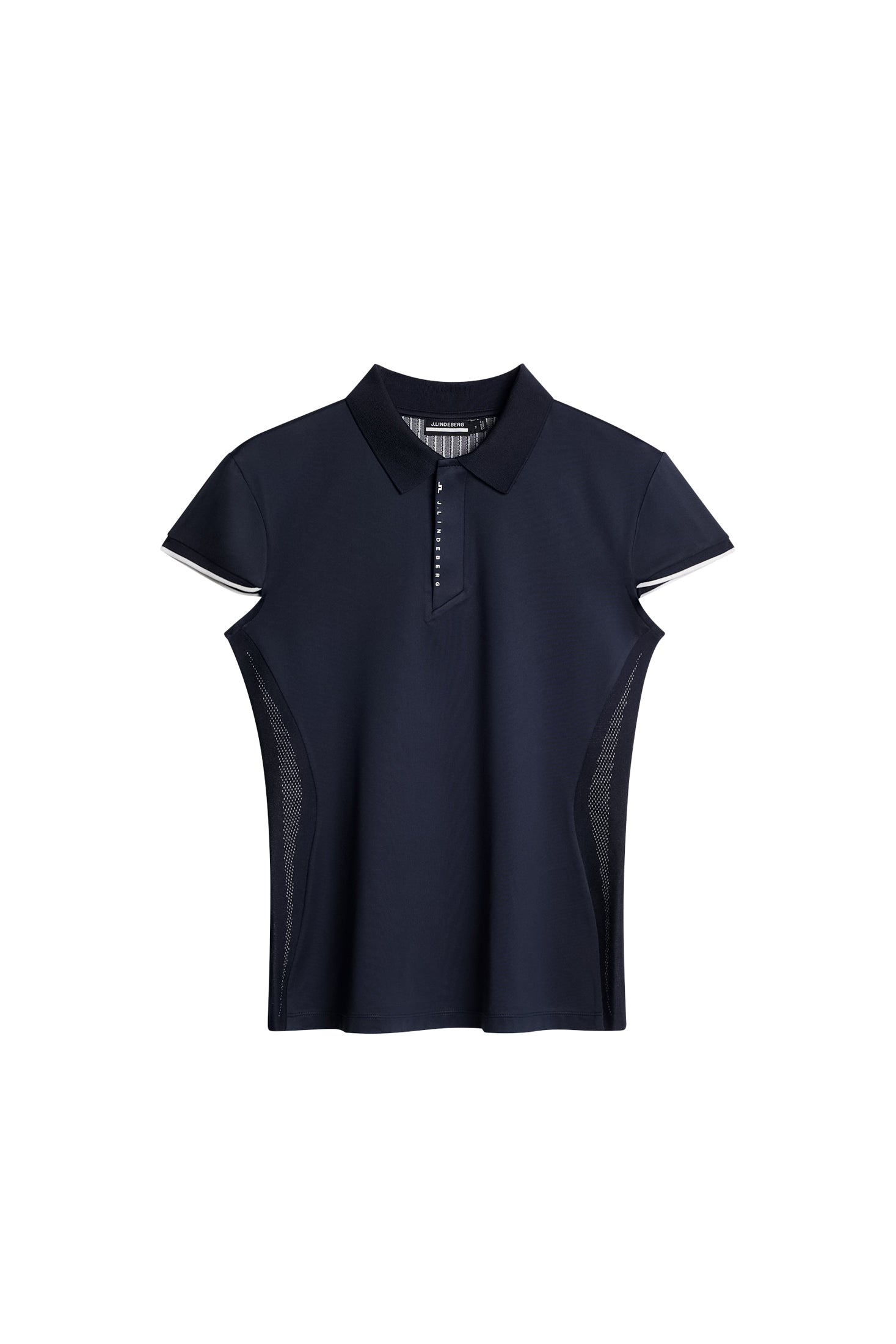 Ana Hybrid Knit Polo Shirt / JL Navy – J.LINDEBERG