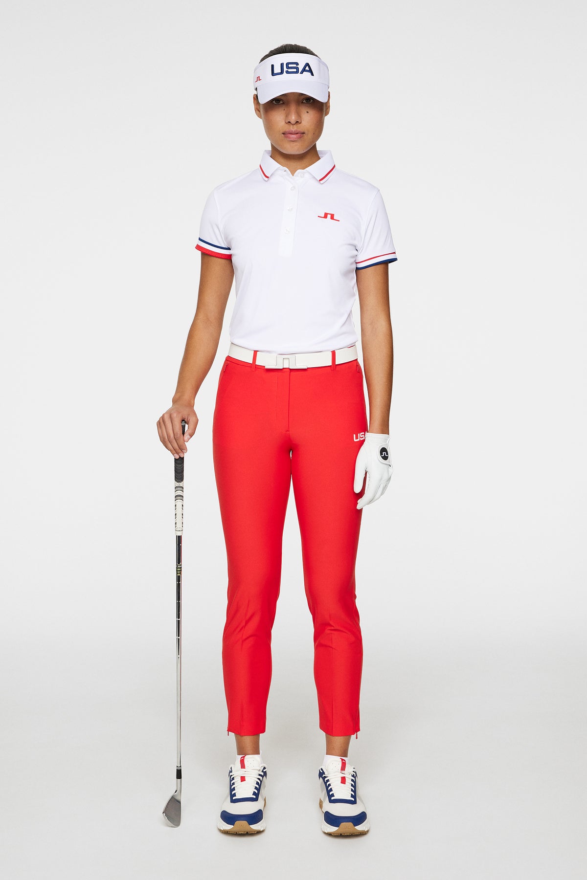 Pia Pant / Flame Scarlet – J.LINDEBERG