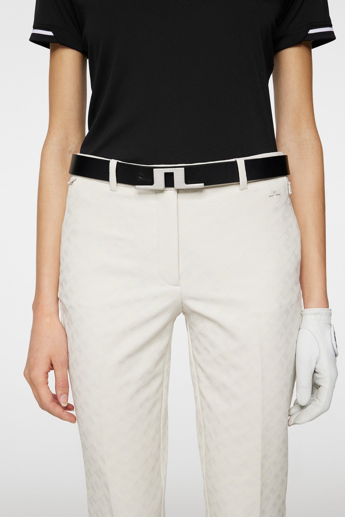 Pia Bridge Pant / Tour Geo Jacquard Moonbeam M – J.LINDEBERG