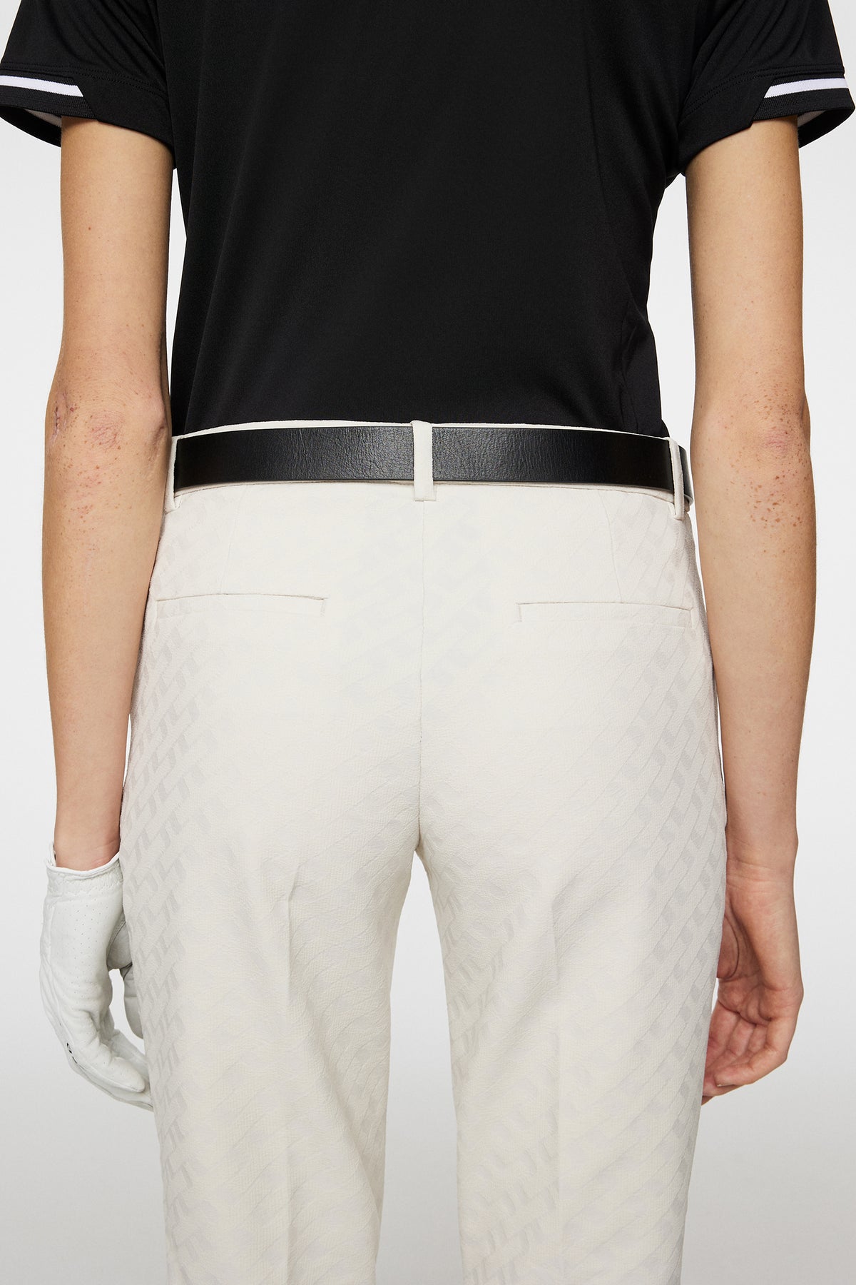Pia Bridge Pant / Tour Geo Jacquard Moonbeam M – J.LINDEBERG